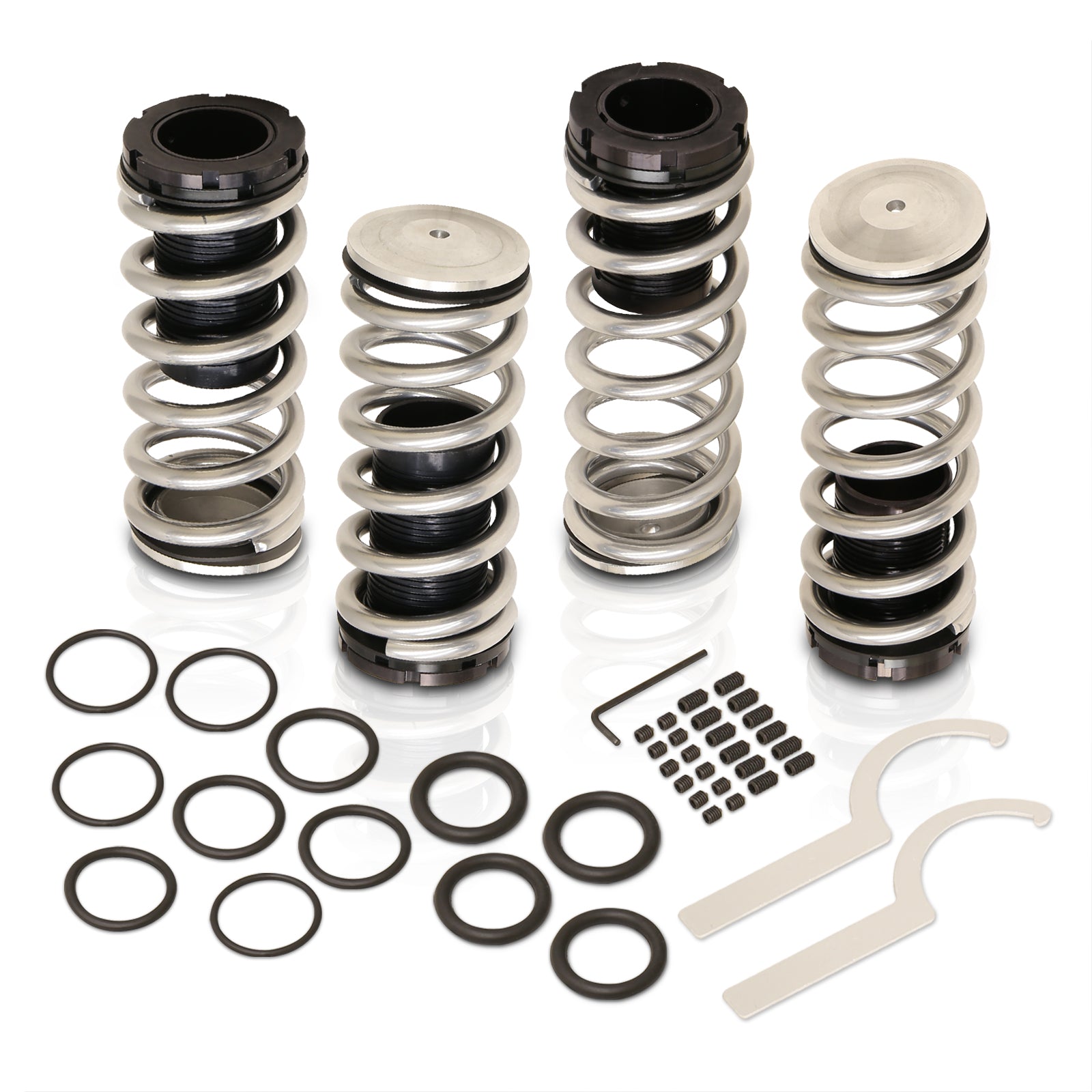 Hyundai Tiburon V6 2002-2005 Coilover Sleeves Kit Silver – AJP Distributors