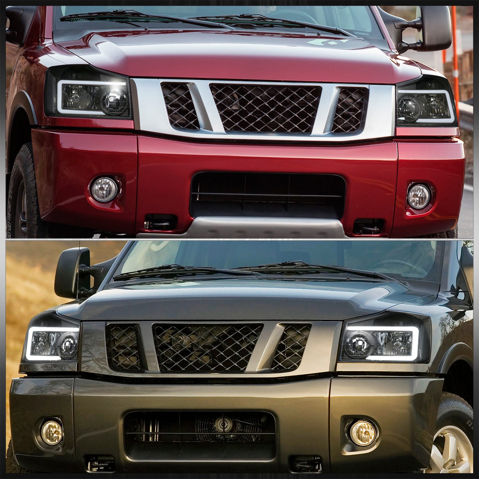 2007 nissan titan headlights store
