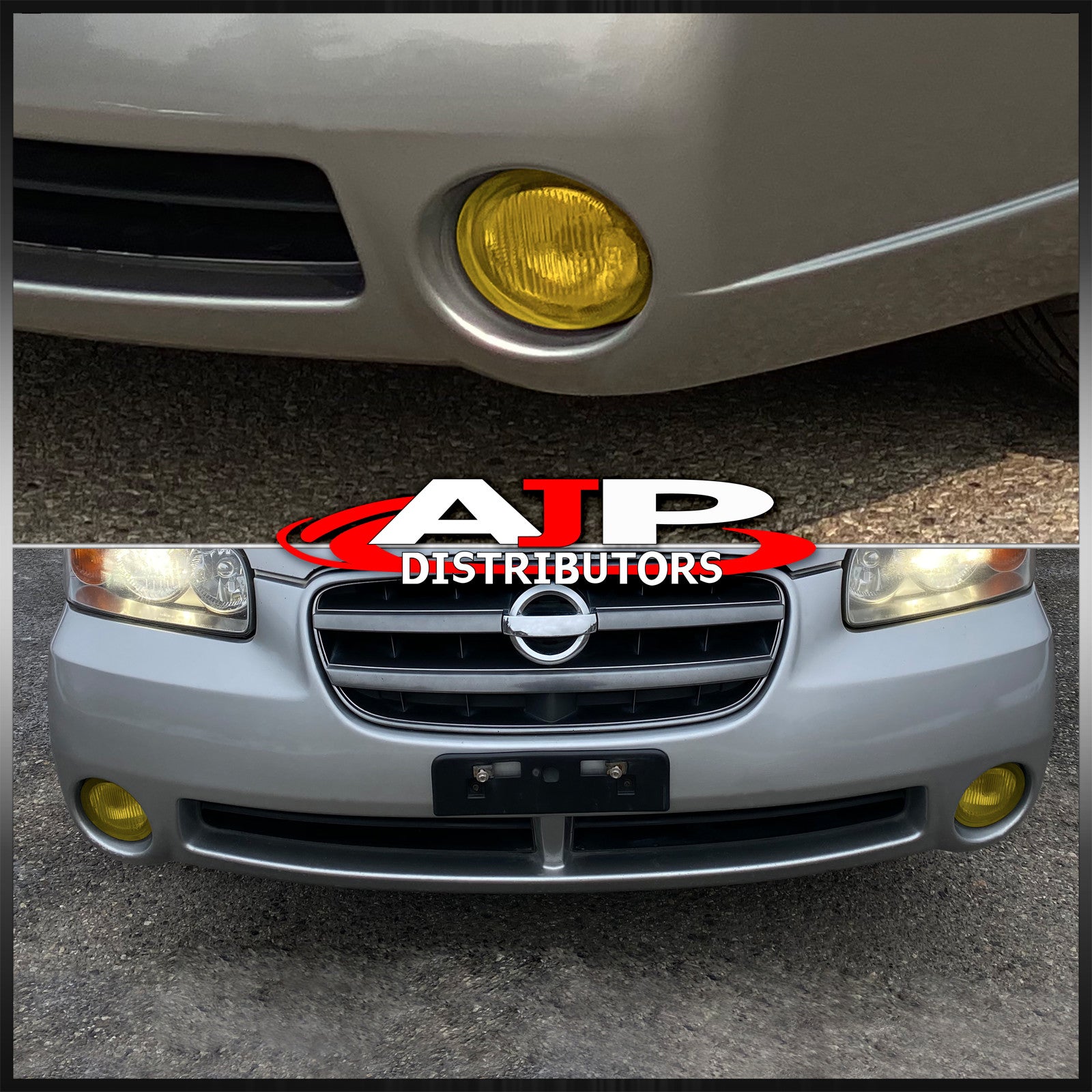 Nissan Maxima 2002-2003 Front Fog Lights Yellow Len (No Switch & Wirin ...