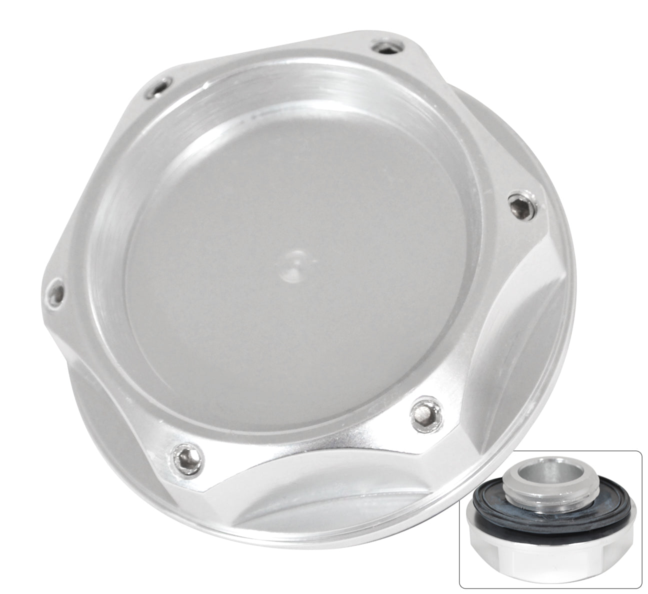 Nissan OIL CAP (Sparco Style) Silver – AJP Distributors