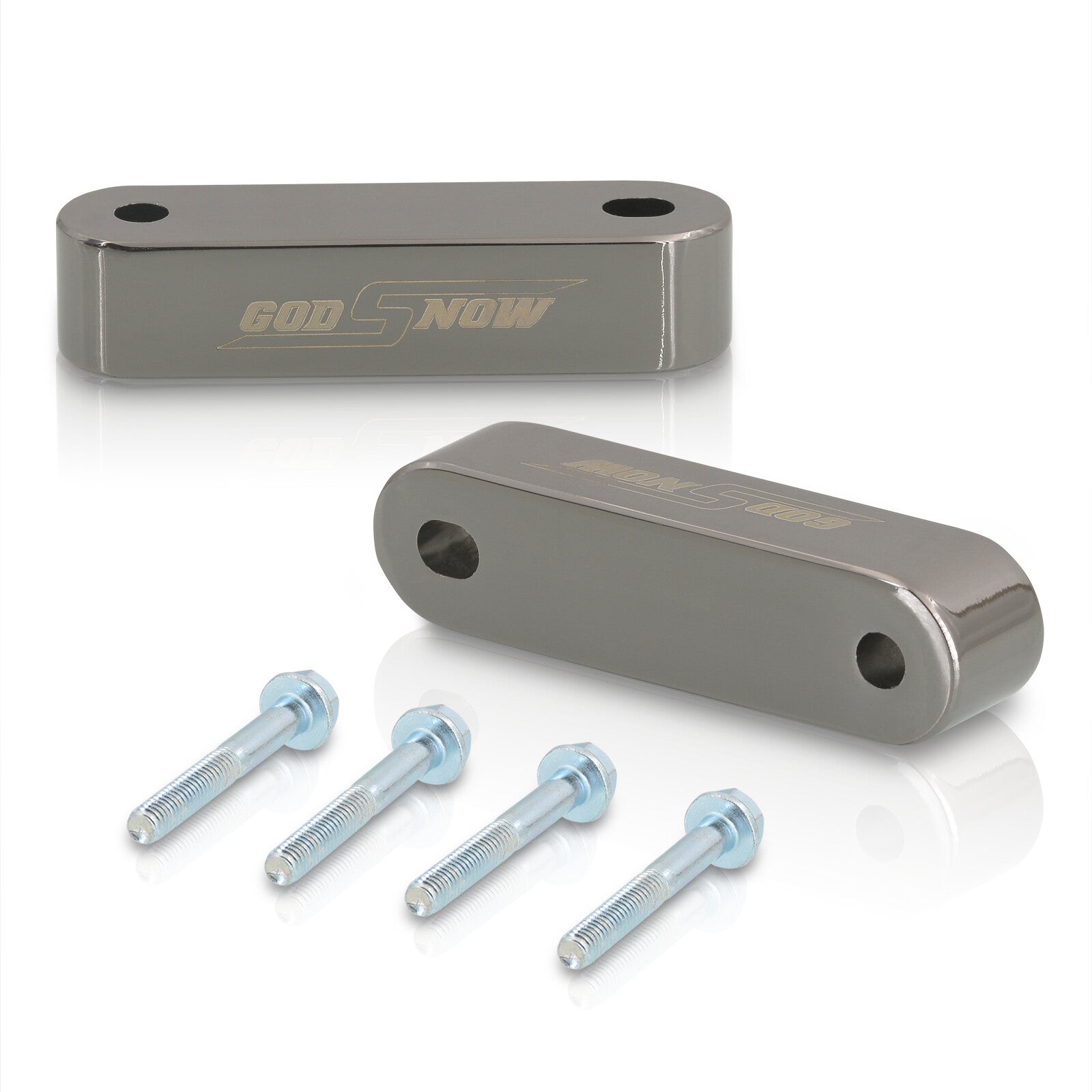 Acura Honda 22mm Aluminum Hood Riser Spacer Gunmetal – AJP Distributors