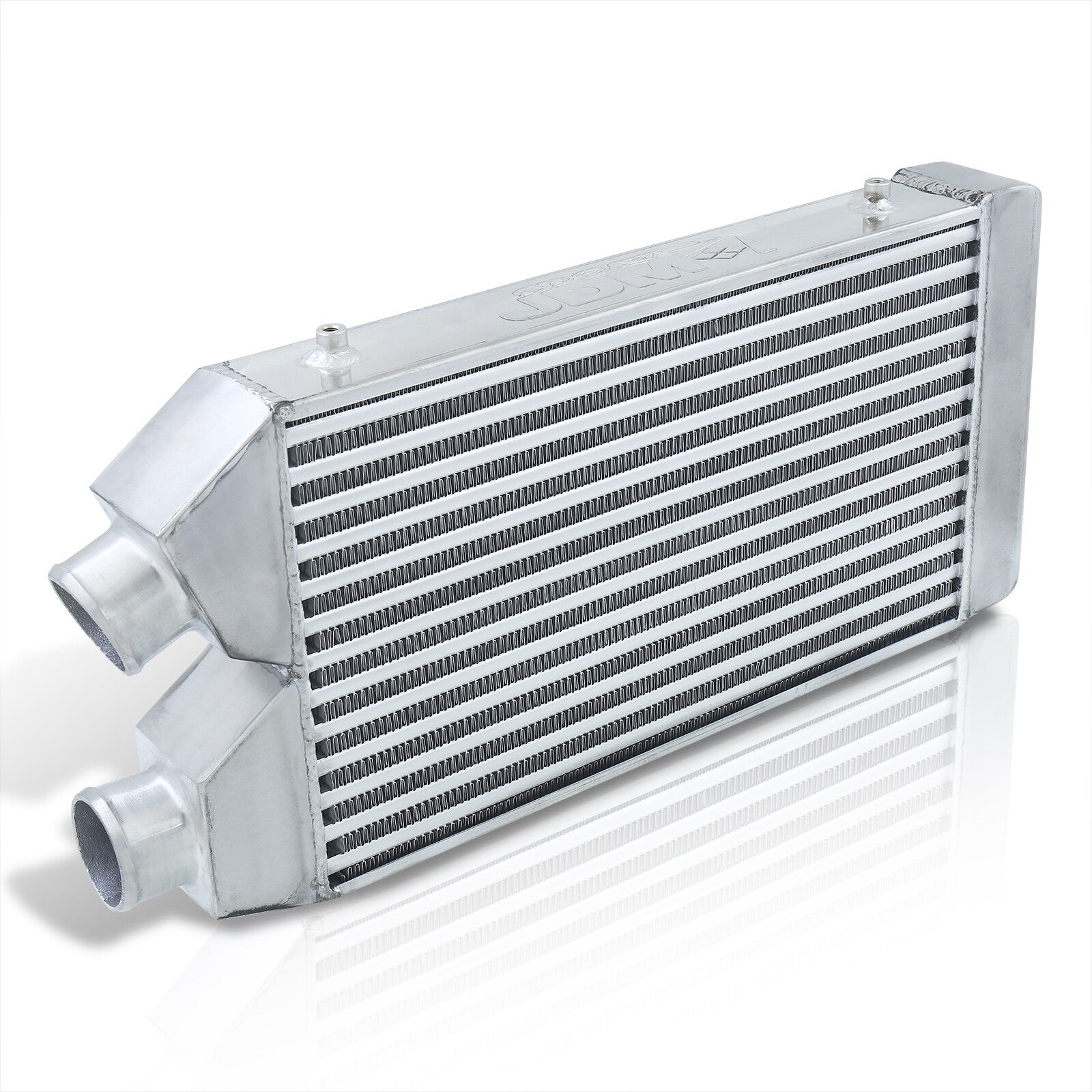 Universal Same Side Aluminum Intercooler (Tube & Fin | Overall: 25.0 ...