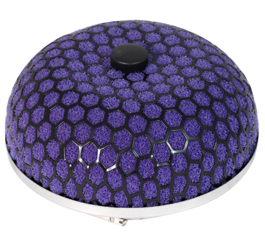 Universal 3inch Mushroom Filter Black Mesh Purple Foam – AJP Distributors