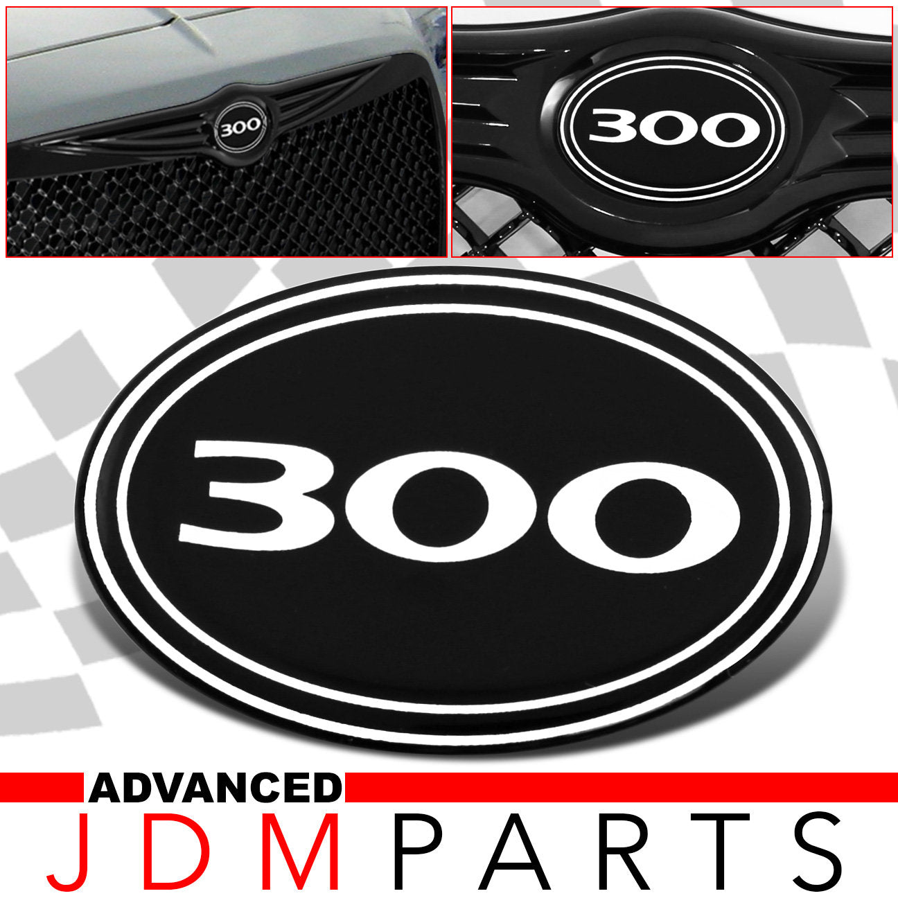 300 Front Emblem For Chrysler 300 300C Grille – AJP Distributors