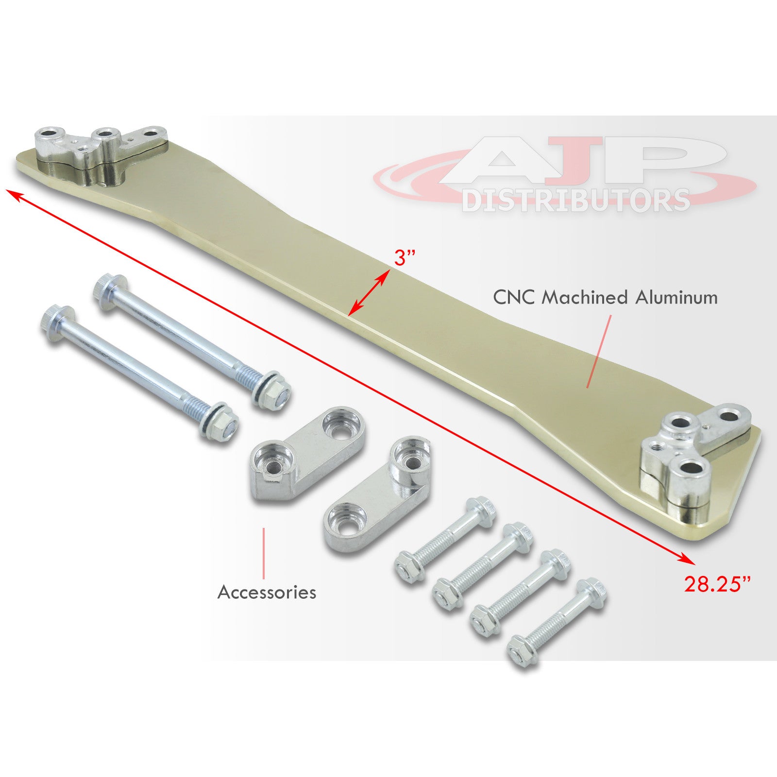 Rear Subframe FUNCTION7 BRACE - 92-95 CIVIC / 94-01 INTEGRA F7EGBR ...