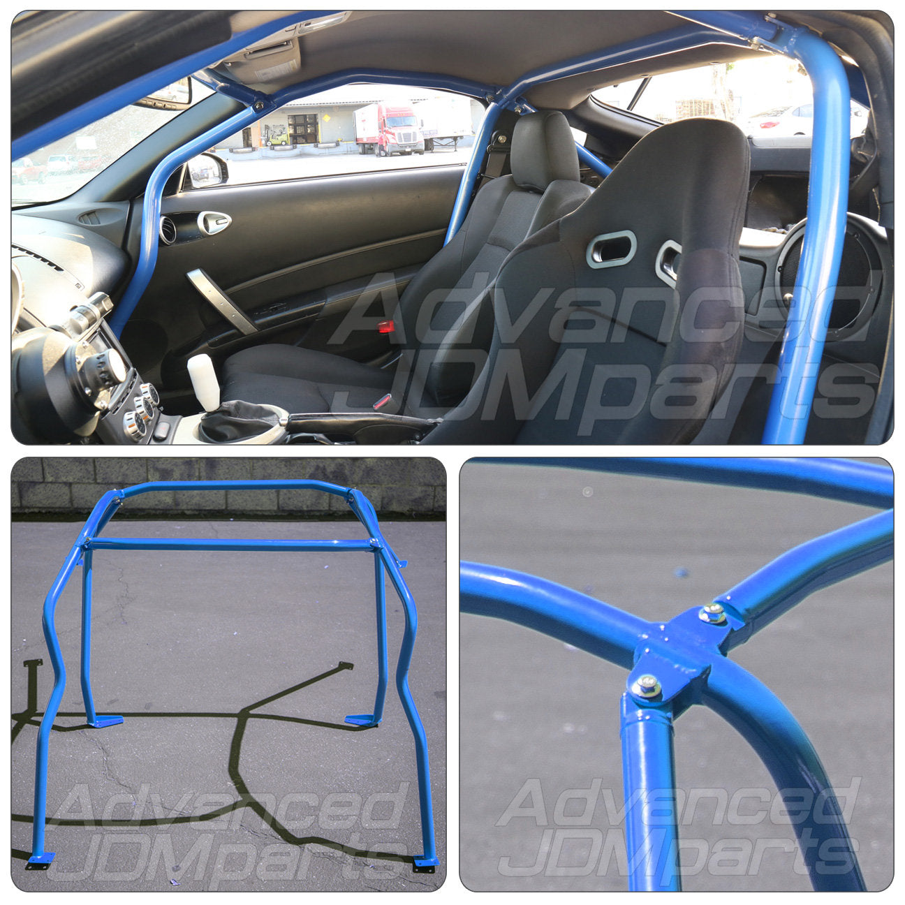 Nissan 350Z 2003-2008 6 Point Roll Cage Bar Blue – AJP Distributors