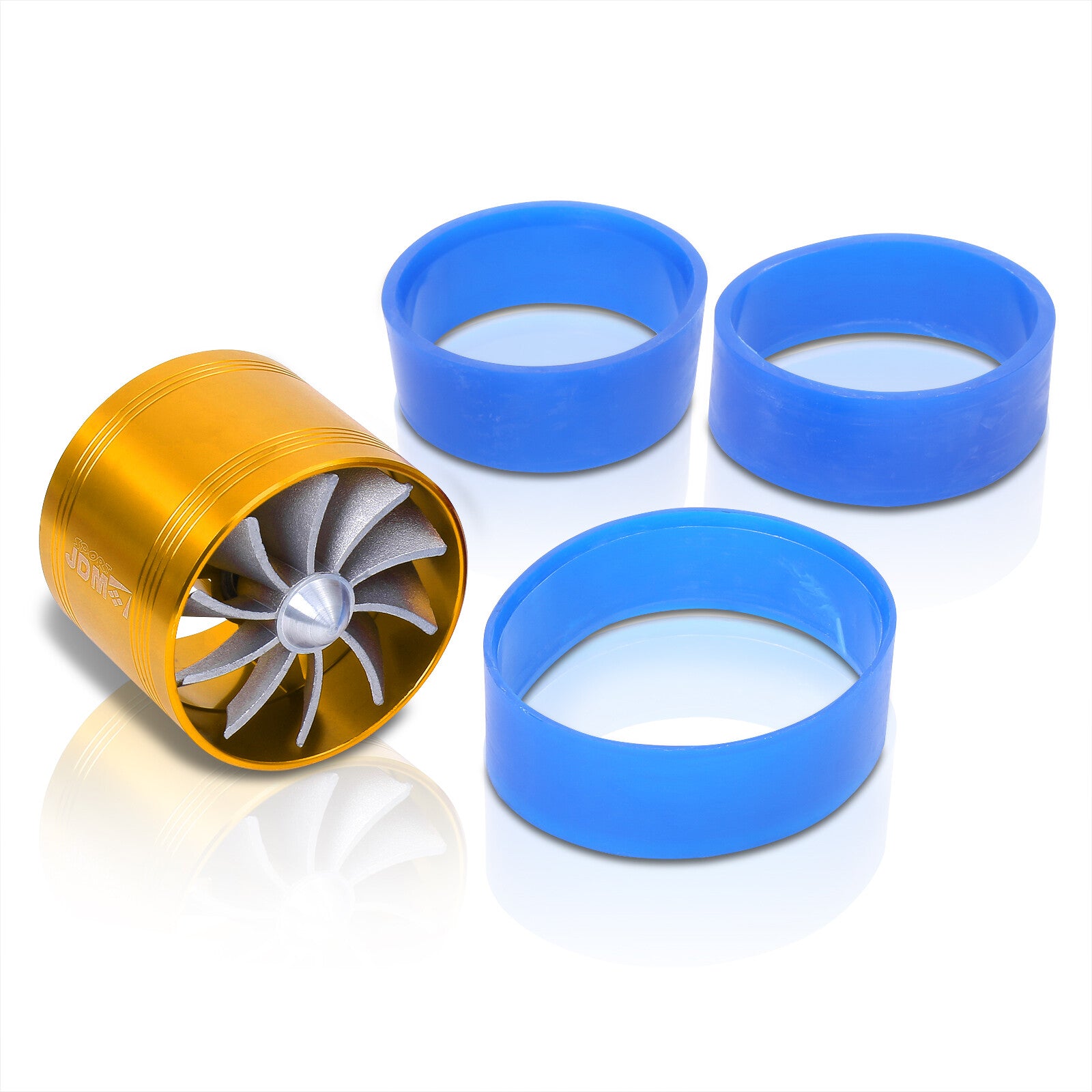 Universal 2.5" Single Fan Fuel Saver Gold – AJP Distributors