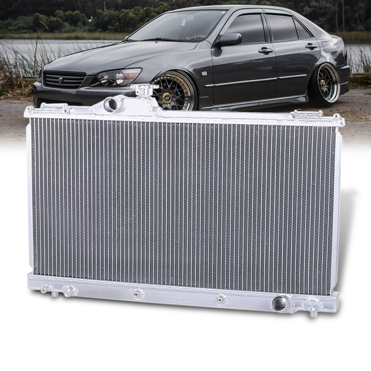 Lexus IS300 2001-2005 Manual Transmission Aluminum Radiator – AJP ...