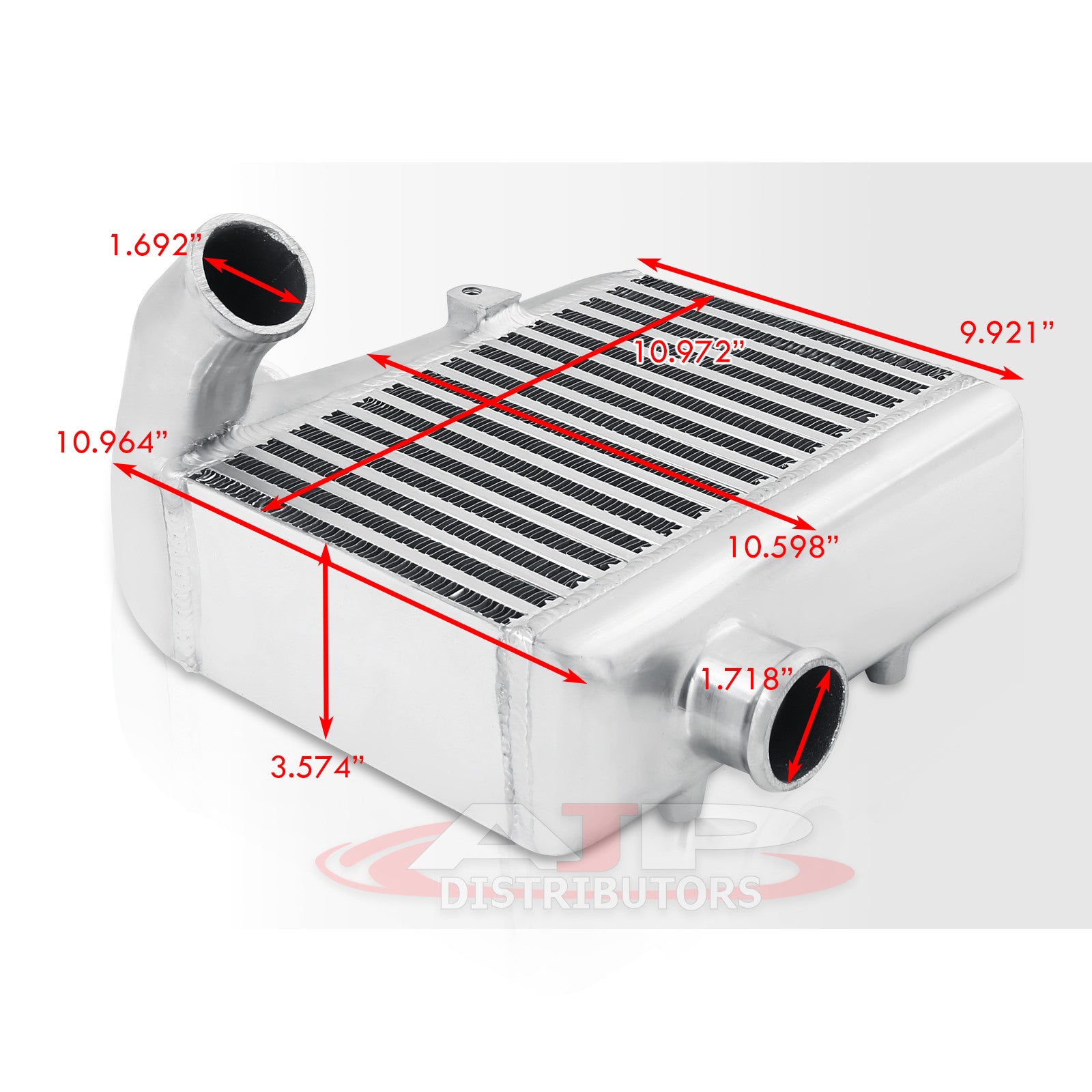 Nissan 300ZX Z32 3.0L VG30DETT 1990-1996 Bolt-On Side Mount Aluminum I ...