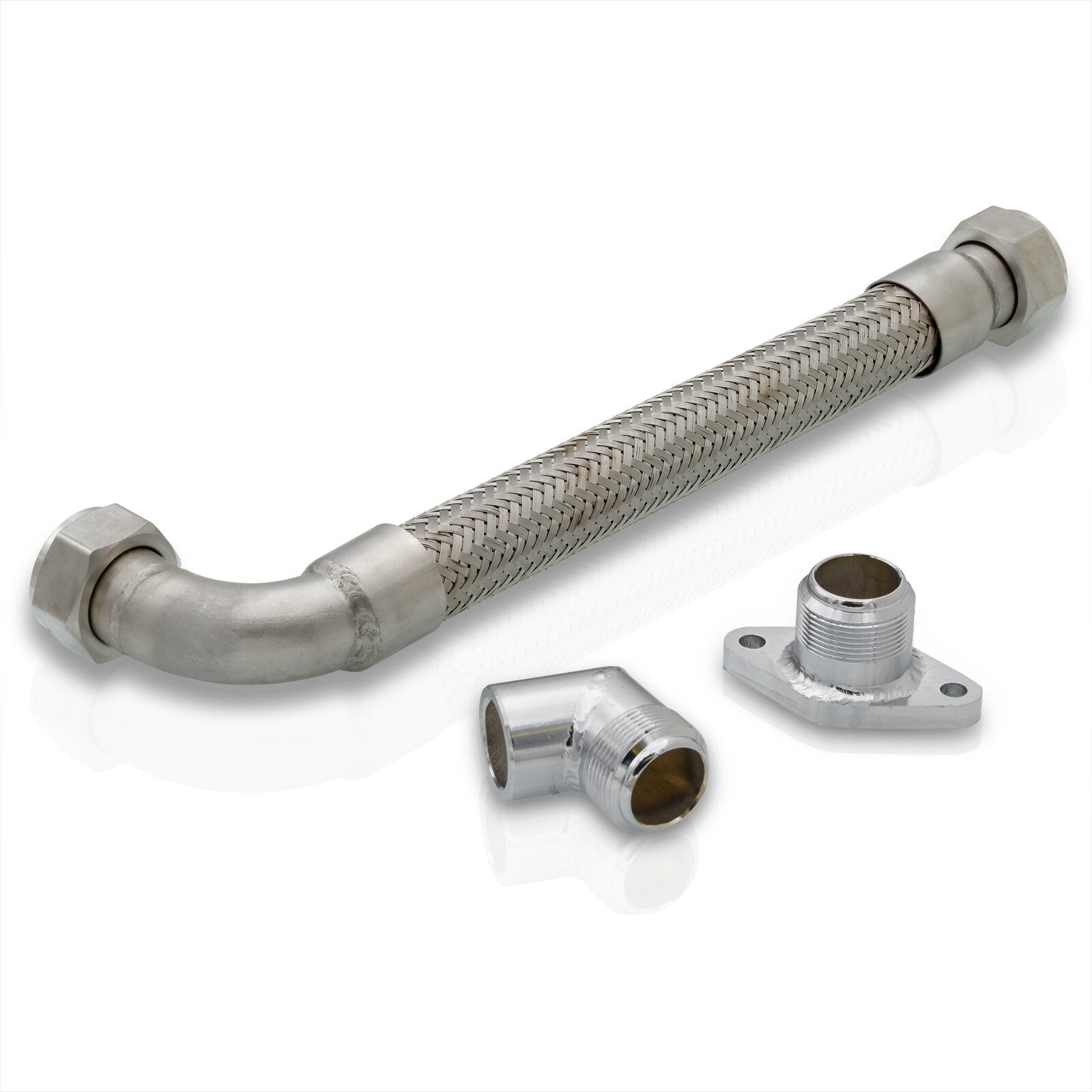 Universal 12" 35mm / 38mm Flexible Wastegate Elbow Dump Tube Pipe – AJP ...